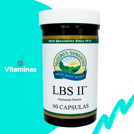 LBS II - Lower Bowel Stimulant (100 Caps) - Vitaminas Peru